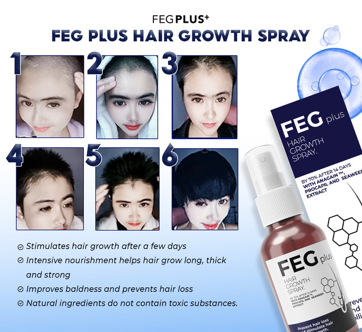 FEG Plus Hair Growth Spray – FEG Cosmetics