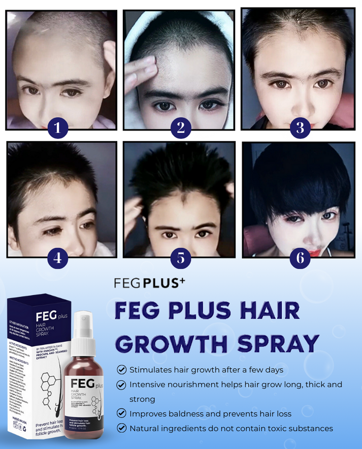 FEG Plus Hair Growth Spray – FEG Cosmetics