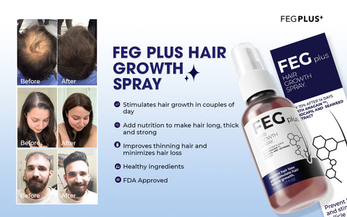 FEG Plus Hair Growth Spray – FEG Cosmetics