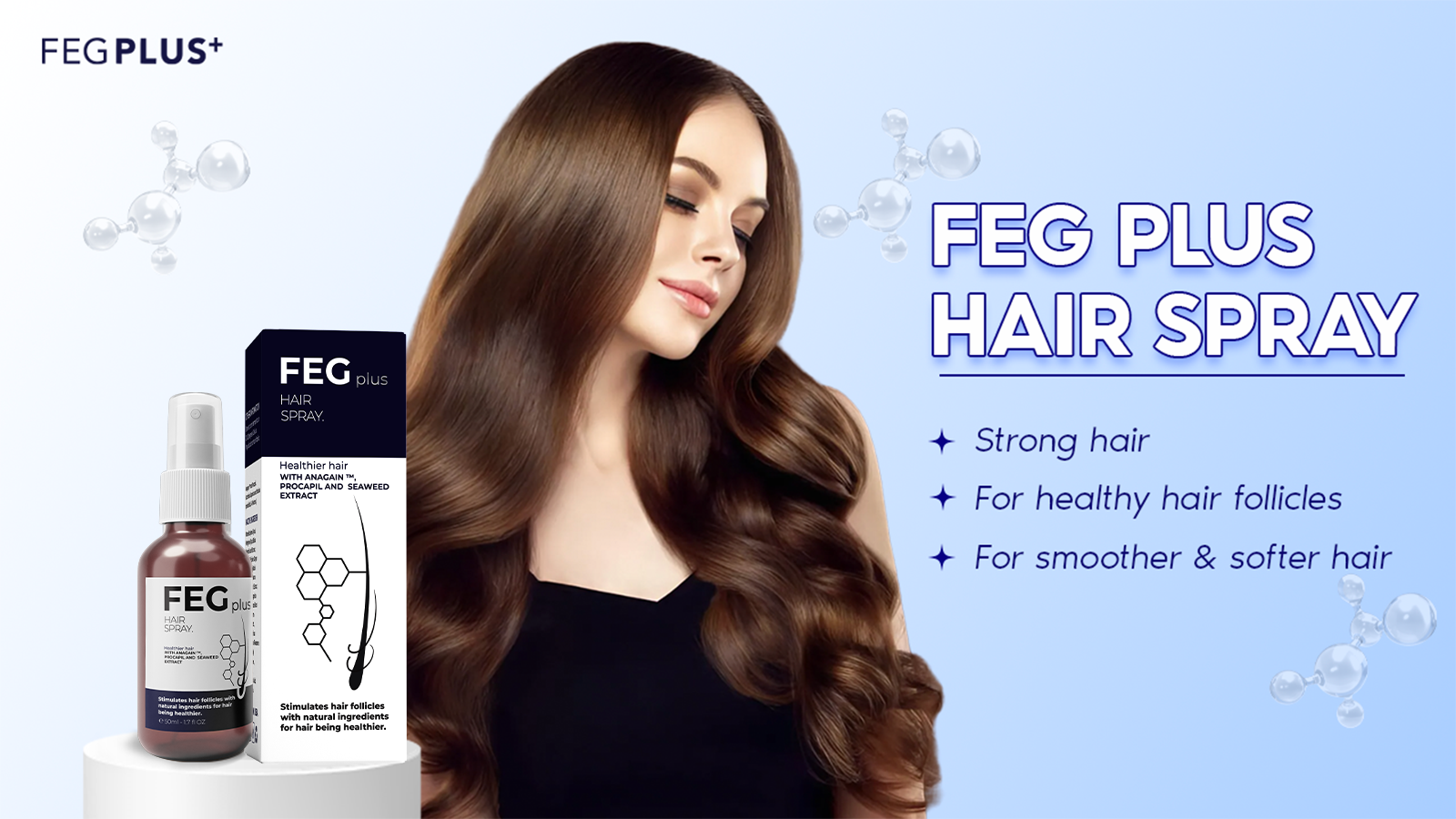 FEG Plus Hair Spray – FEG Cosmetics