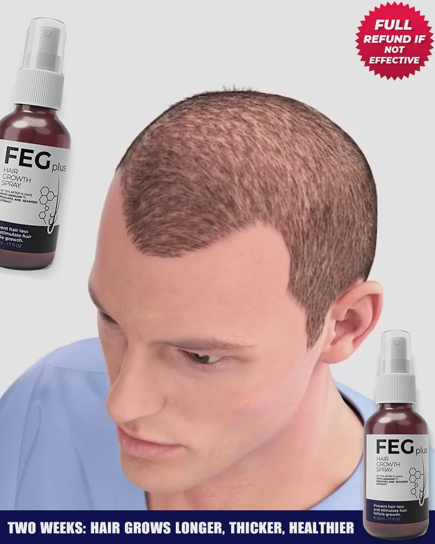 FEG Plus Hair Growth Spray – FEG Cosmetics
